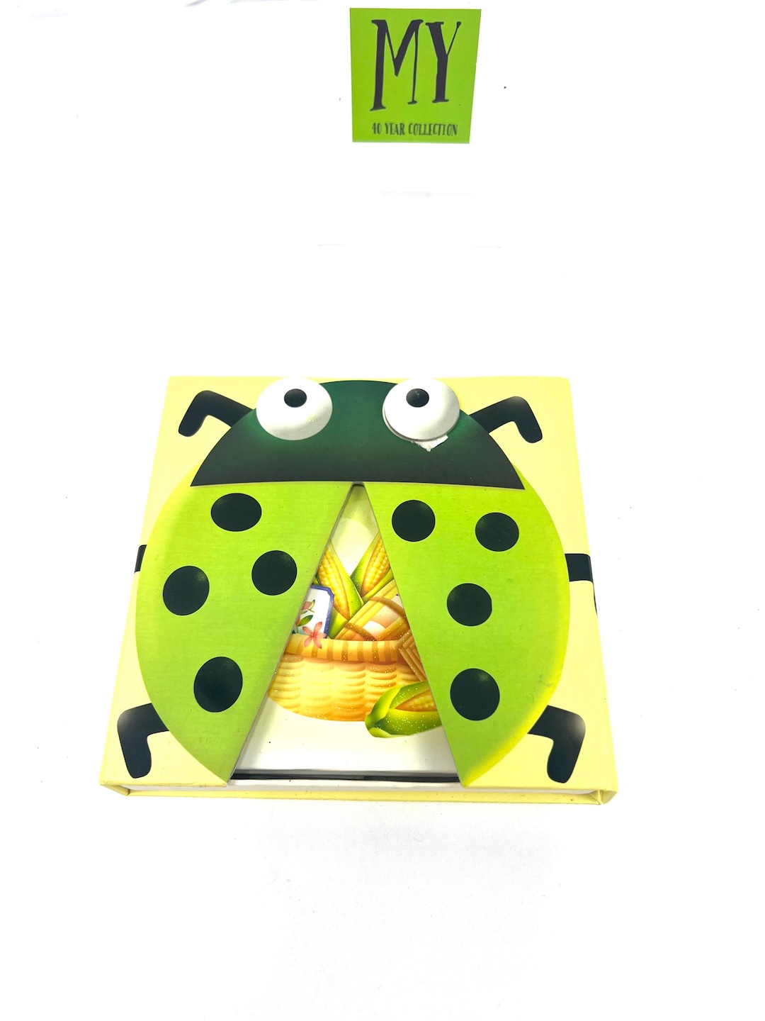 Vintage Diary With Lock and Keys - Green Ladybug Beetle Box - Etsy
