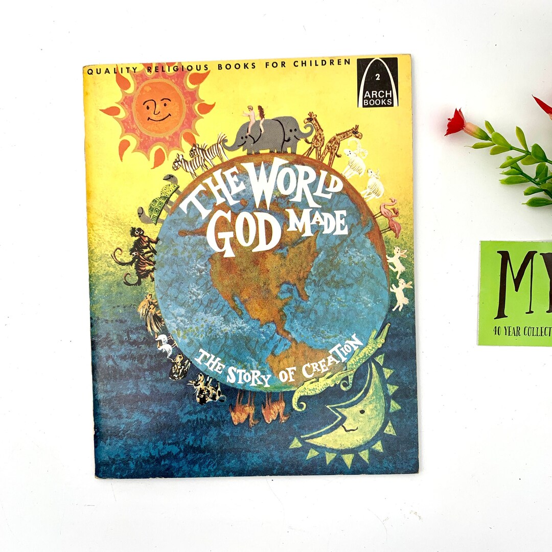 1965 Arch Book the World God Made the Story of Creation Genesis 1 and 2 ...