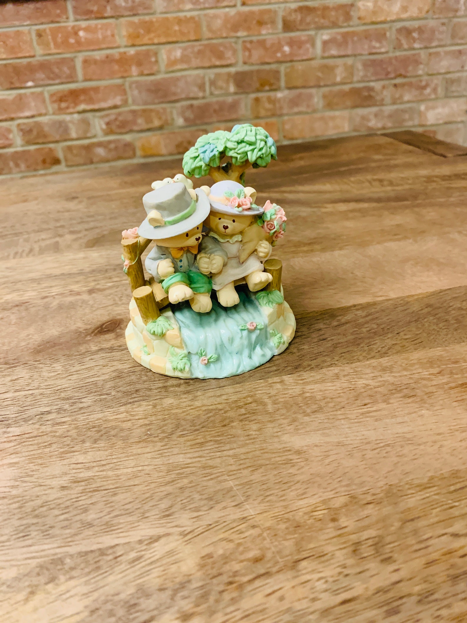 Vintage Bear Figurine Resin Figurine Collectible Bear | Etsy