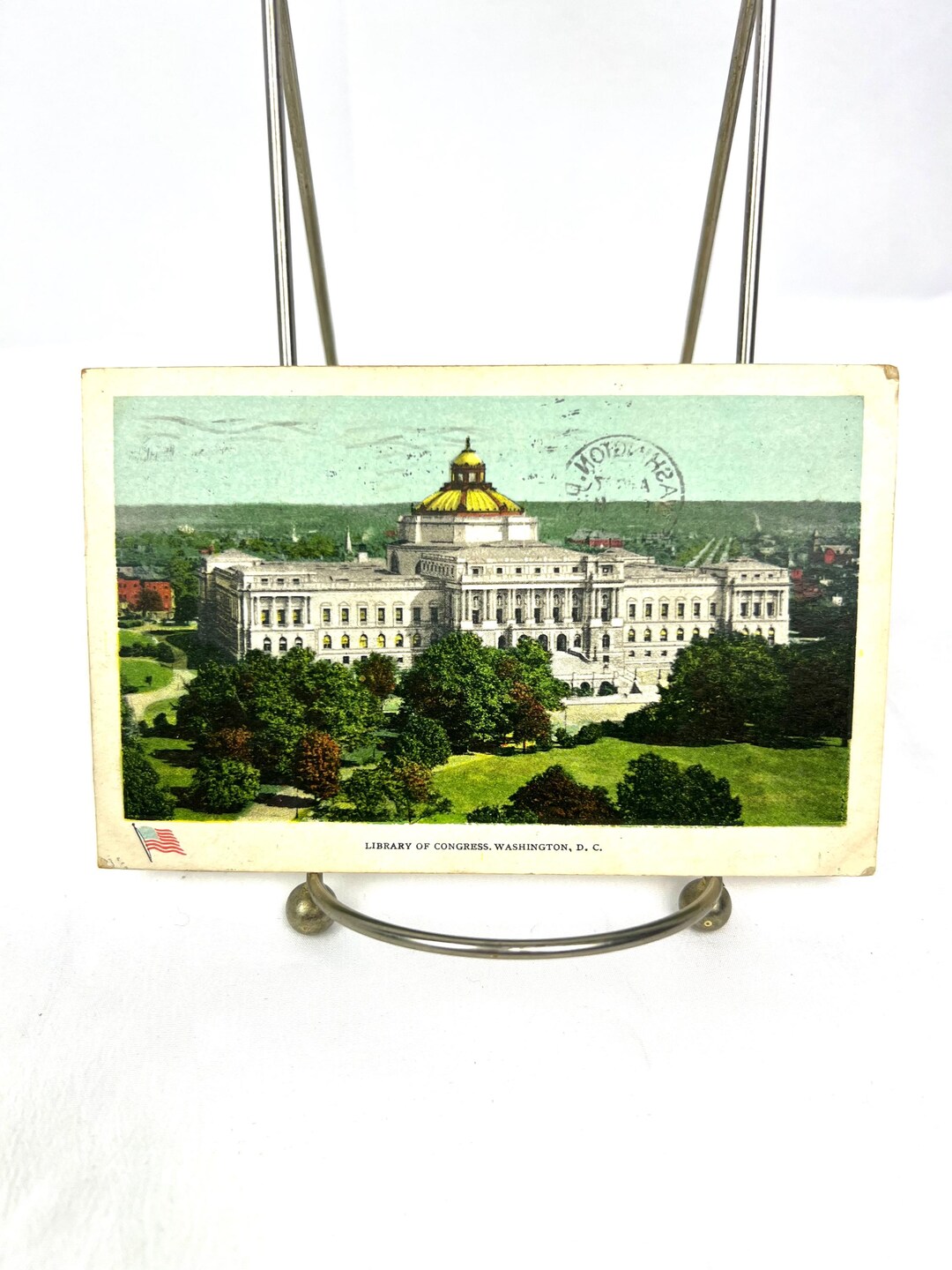 Antique Library of Congress Postcard: Washington DC, 1907 Benjamin ...
