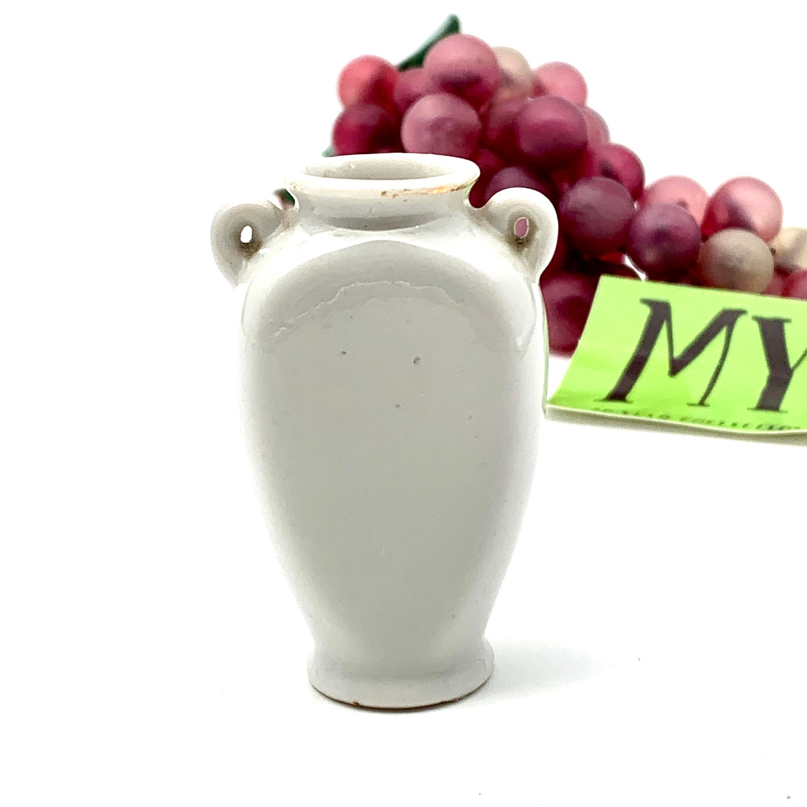 Vintage Miniature Bud Vase Urn Style Japan Pink Flowers - Etsy