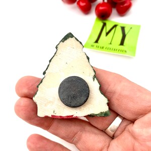 Vintage 3D Resin Christmas Tree Refrigerator Magnet Christmas Gift Idea ...