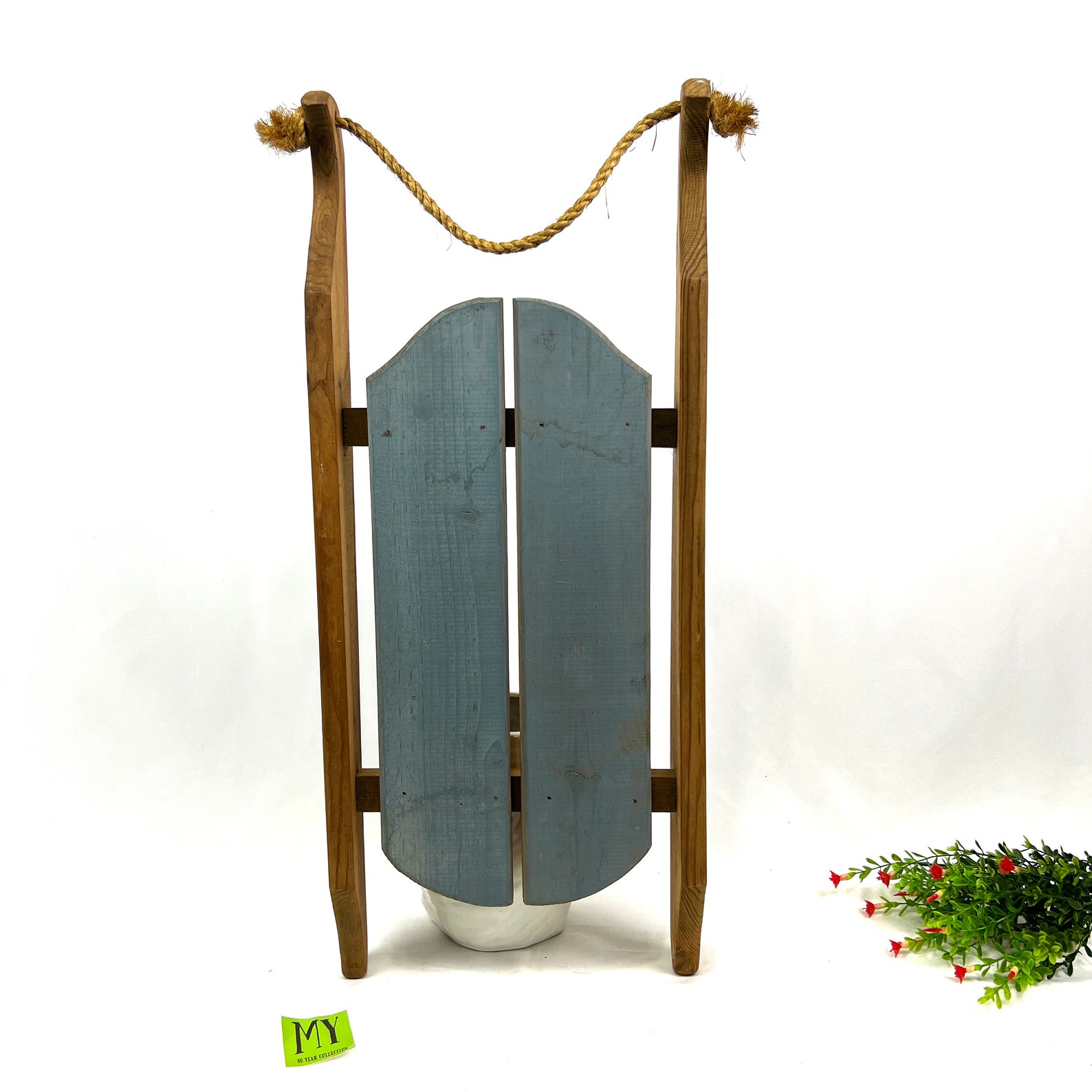 Vintage Wooden Rustic Sled Decorative Wooden Sled Wall - Etsy