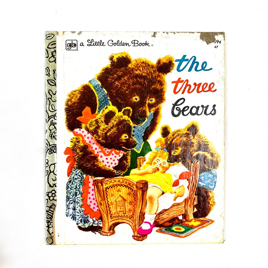 1978 the Three Bears a Little Golden Book Classic Childrens Folktale ...