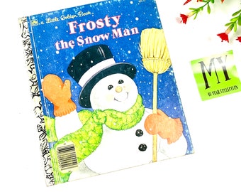 1972 Edition Frosty the Snow Man Little Golden Book - Etsy