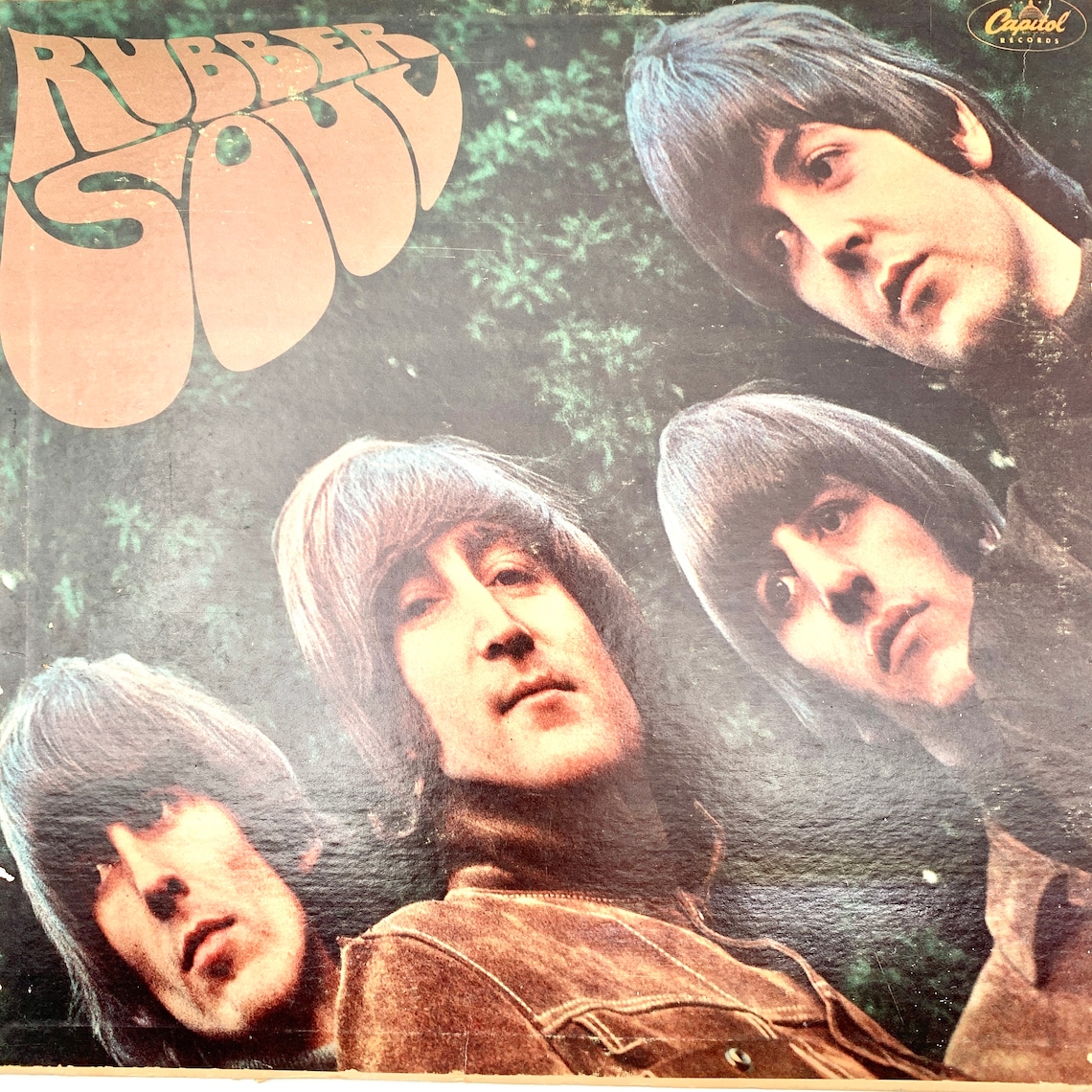 The Beatles Rubber Soul Vinyl LP - 1965 Capitol Records Collectible - Etsy