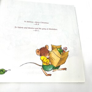 2001 First Scholastic Printing - Christmas Mice by Bethany Roberts ...
