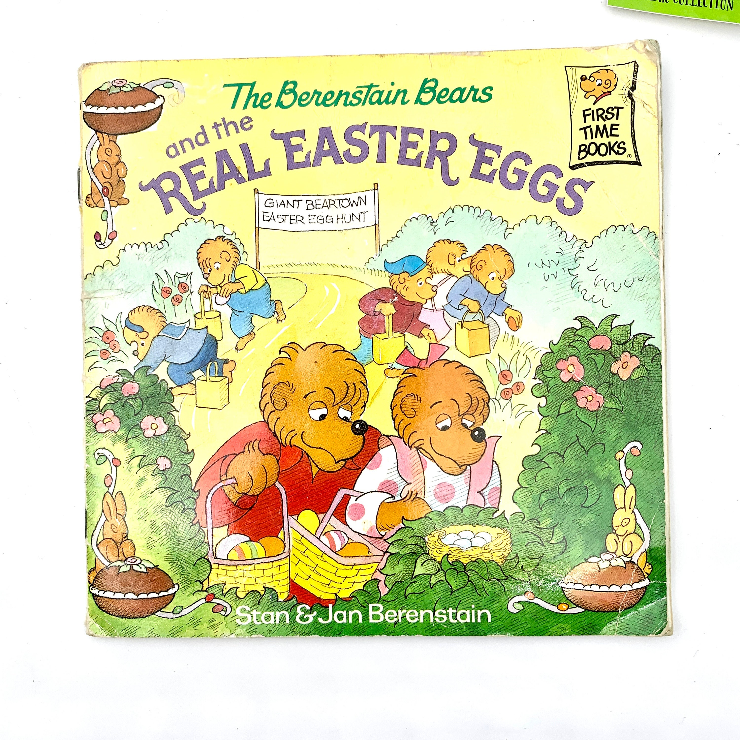 Berenstain Bears and the Real Easter Eggs, 2002 Paperback - Etsy