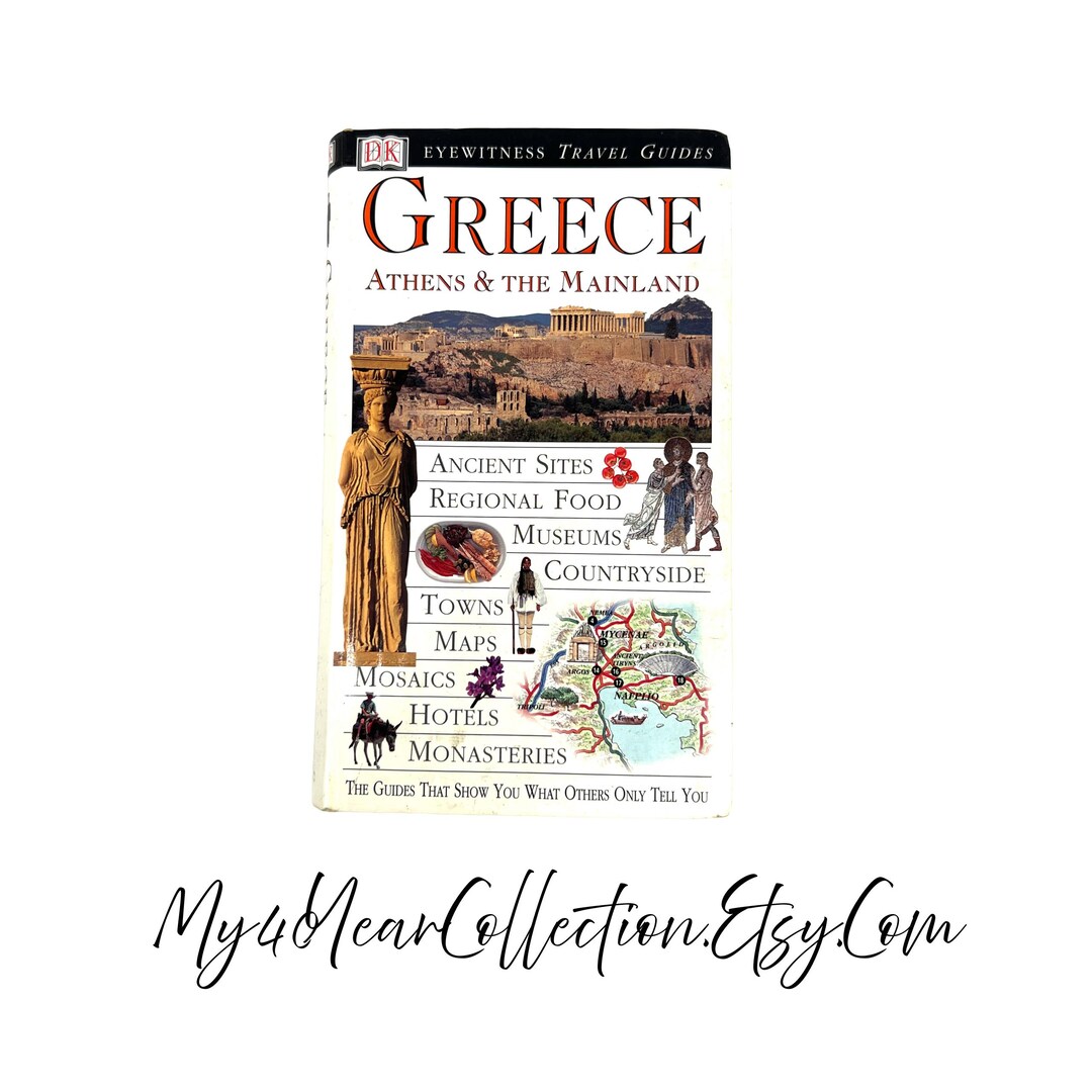 Vintage DK Eyewitness Travel Guide: Greece Athens & the Mainland (1997 ...