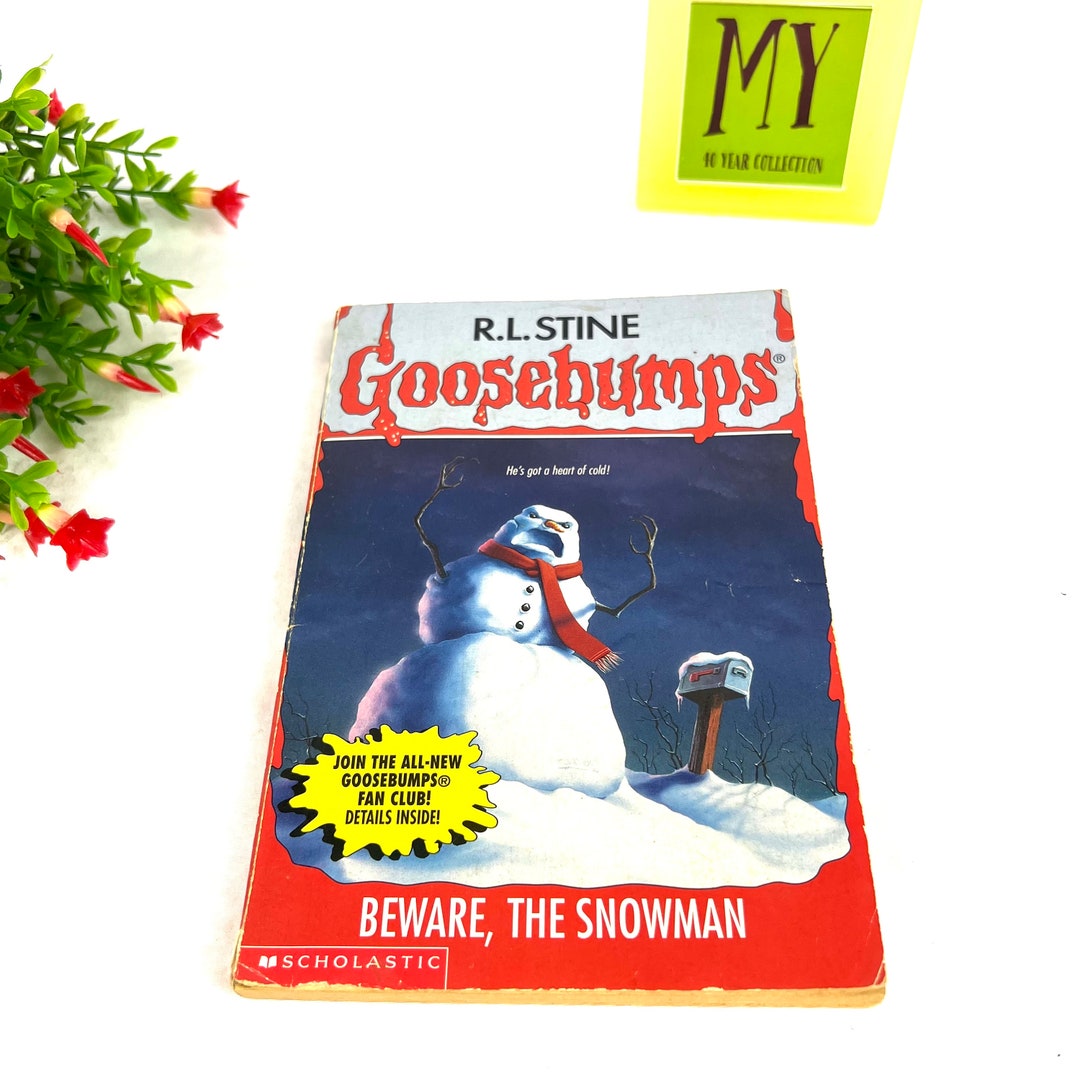 1997 Goosebumps by R.L. Beware the Snowman Scholastic Book ...