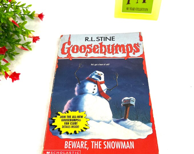 1997 Goosebumps by R.L. - Beware the Snowman - Scholastic Book ...