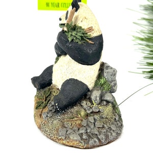 Vintage Giant Panda Figurine -1987 Franklin Mint - Porcelain Panda ...