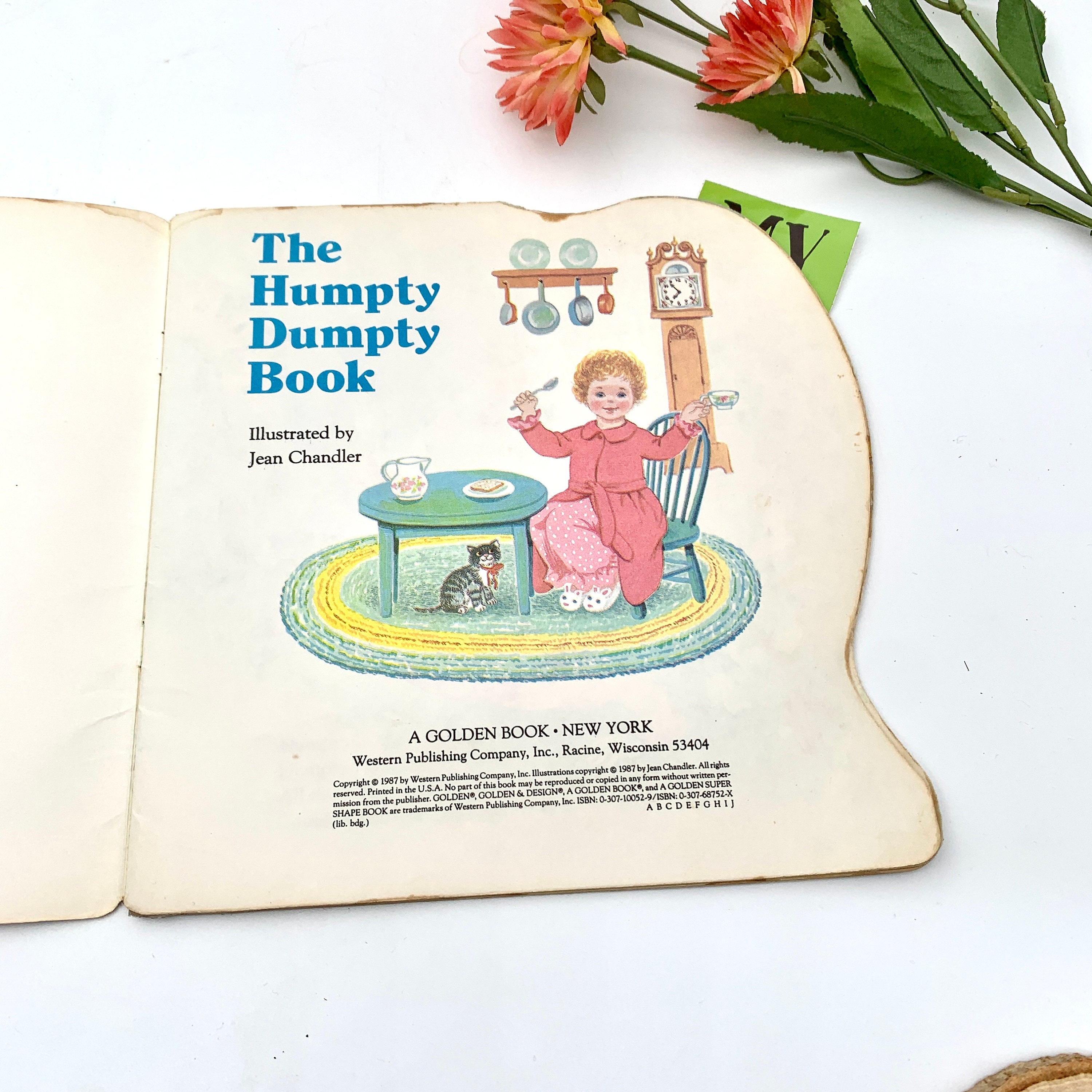 1987 The Humpty Dumpty Book Softcover Book Illustrated By Jean | Etsy