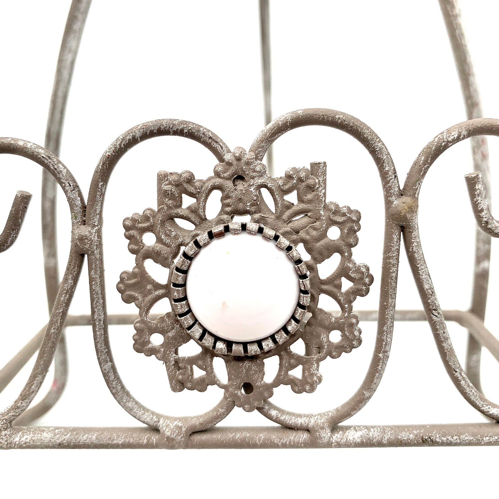 Vintage Ornate Distressed Tabletop Easel Decorative Display Stand ...