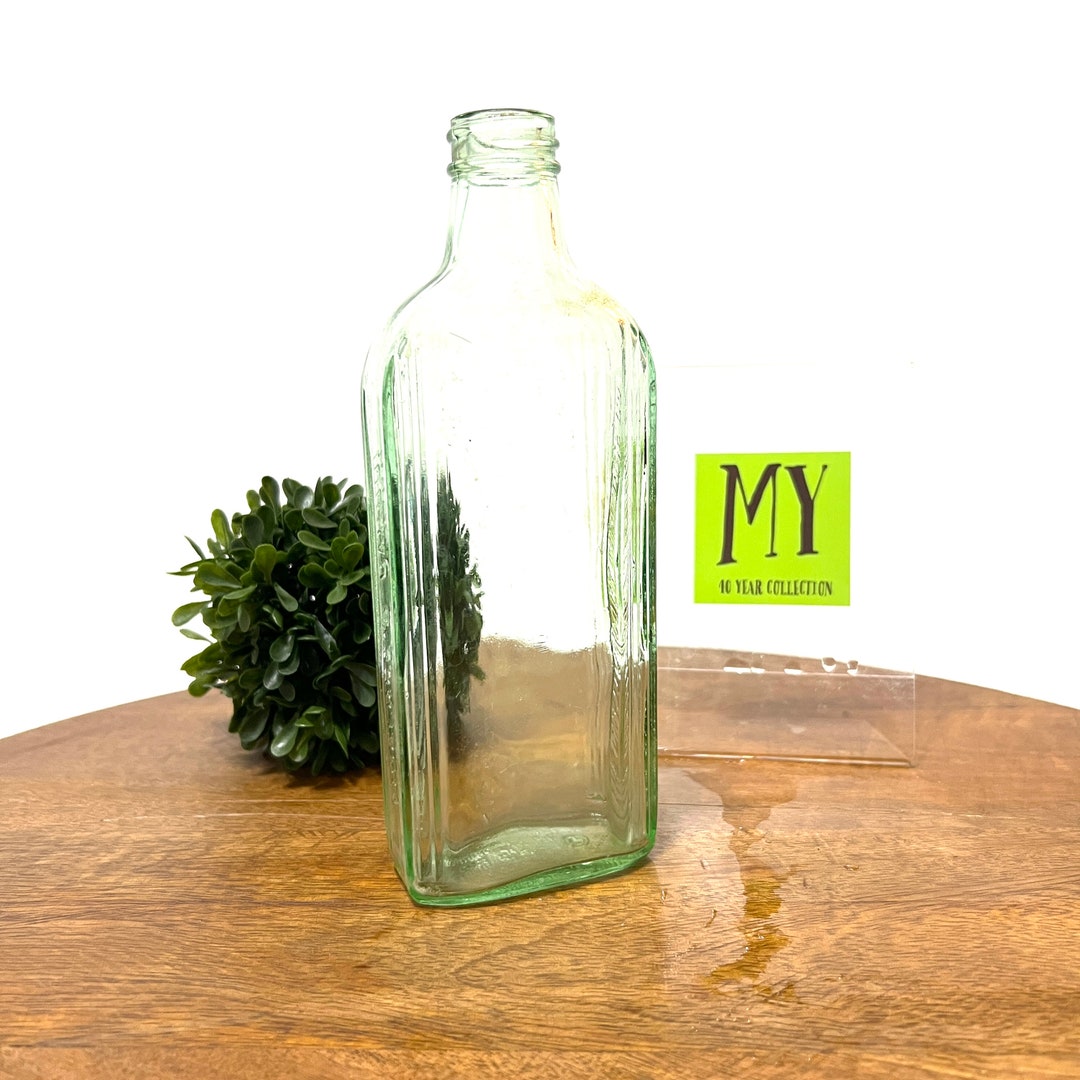 Vintage Aqua Green Glass Medicine Bottle: Mcelree's Cardui, Chattanooga ...
