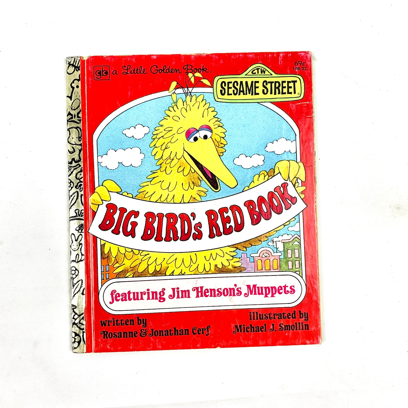 1977 Big Birds Red Book Sesame Street Little Golden Book - Etsy