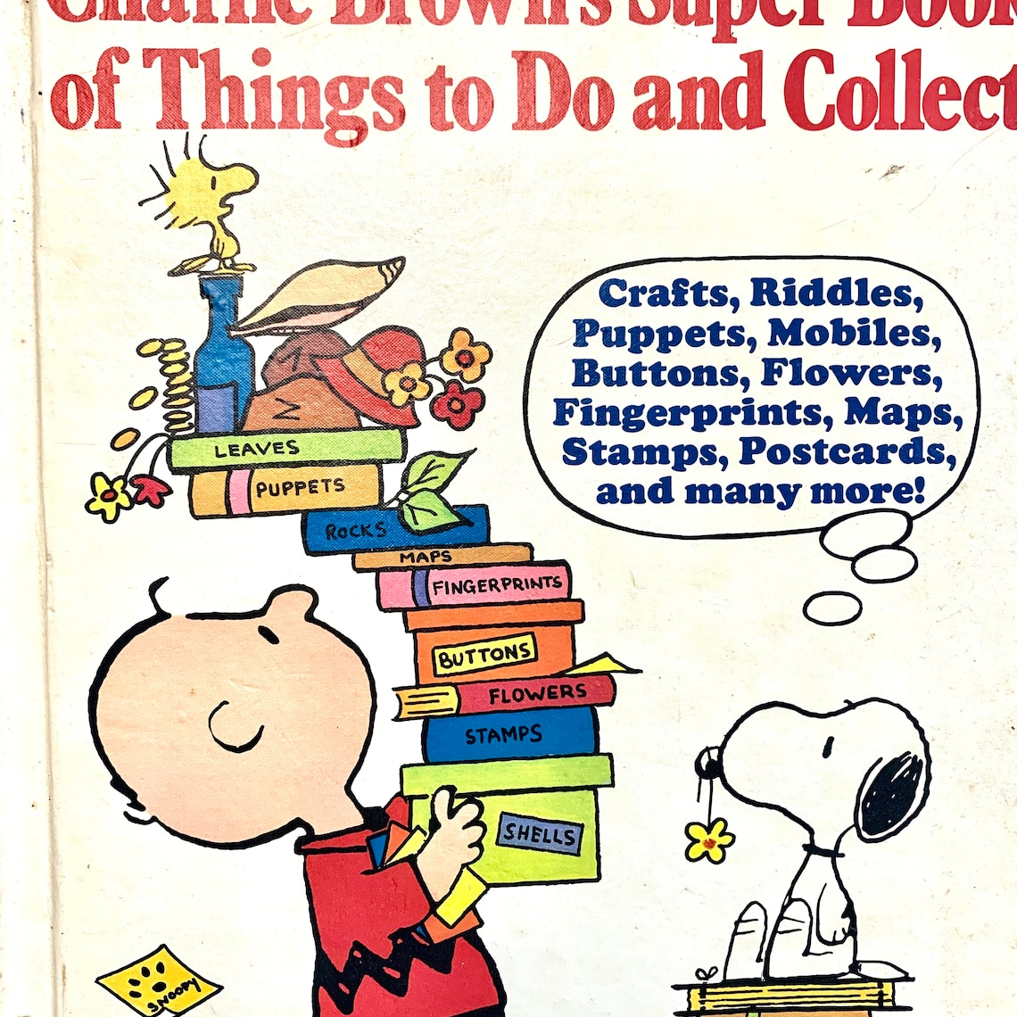 Charlie Brown's Super Book of Things to Do and Collect - Etsy