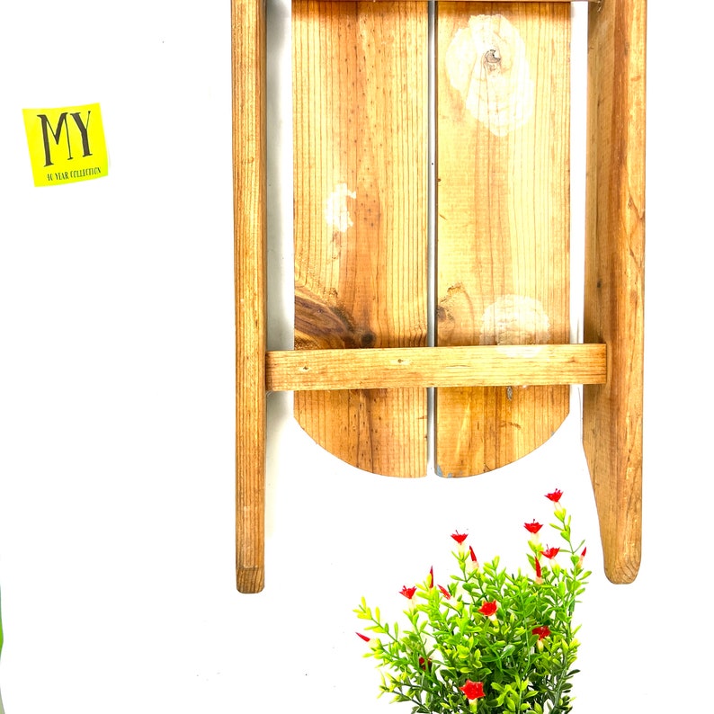 Vintage Wooden Rustic Sled Decorative Wooden Sled Wall - Etsy