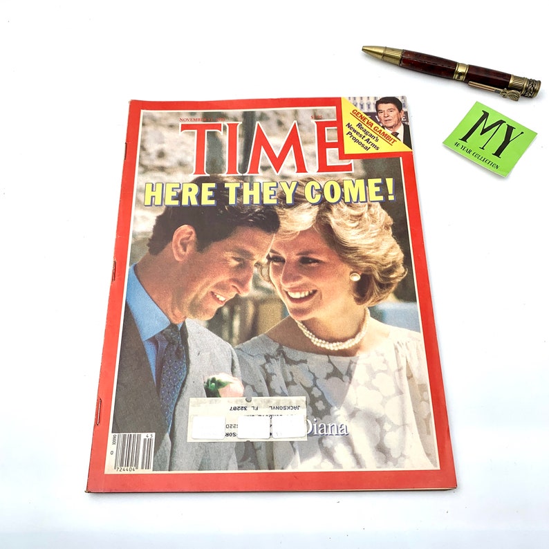 Time Magazine November 1985 Issue Here They Come Princess - Etsy