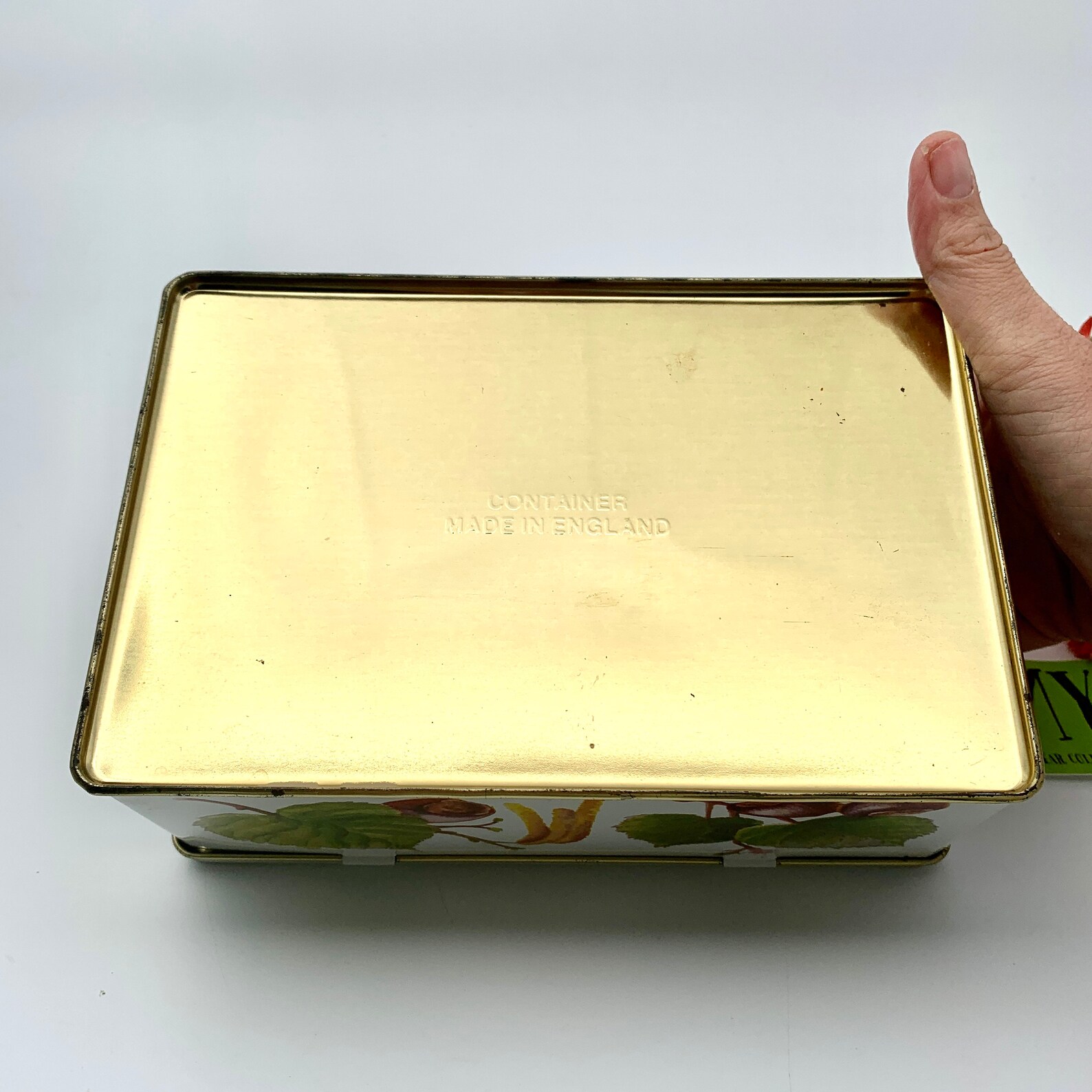 Vintage Tin Container Made in England Designed by Louise - Etsy