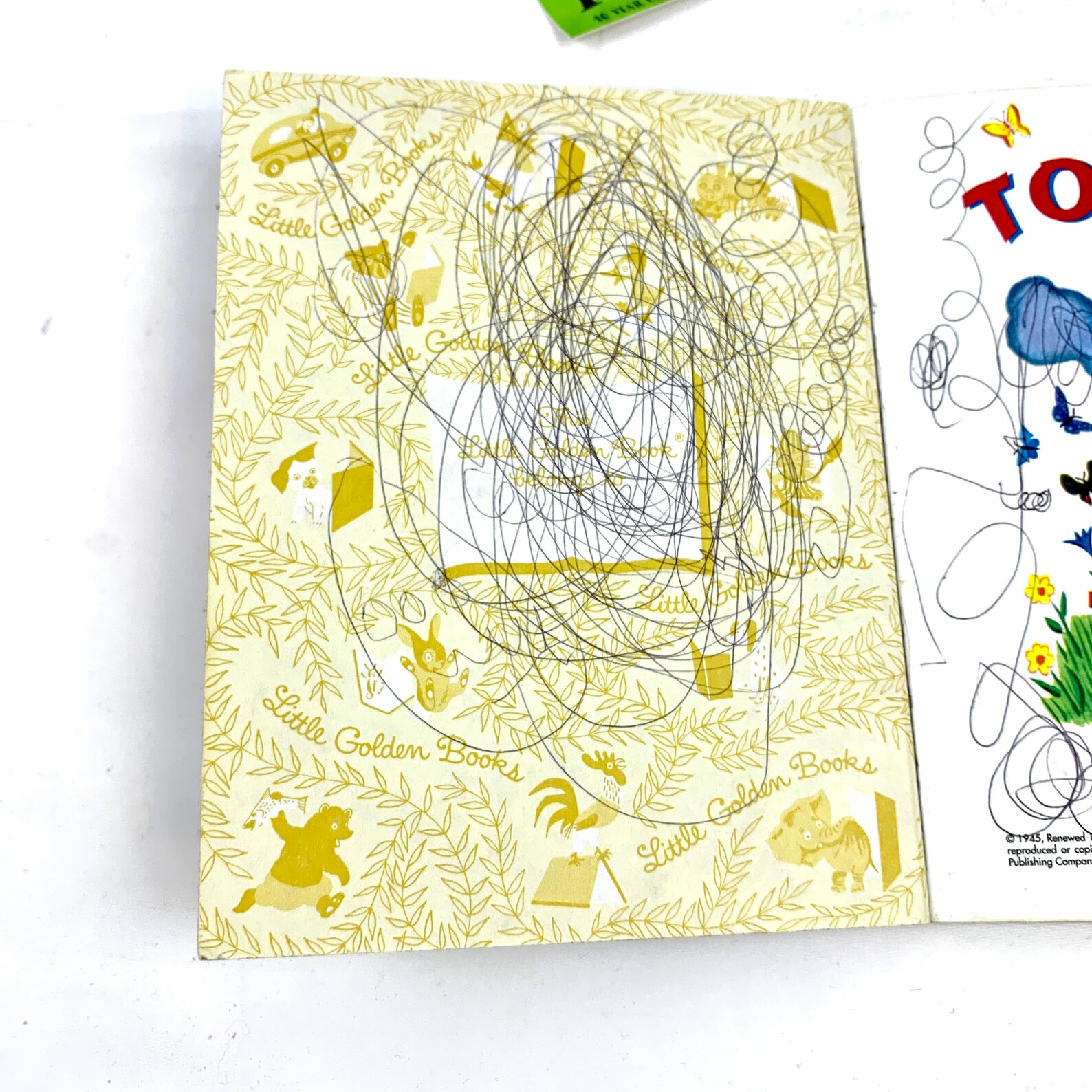 1973 Tootle A Little Golden Book Classic by Gertrude Campton - Etsy