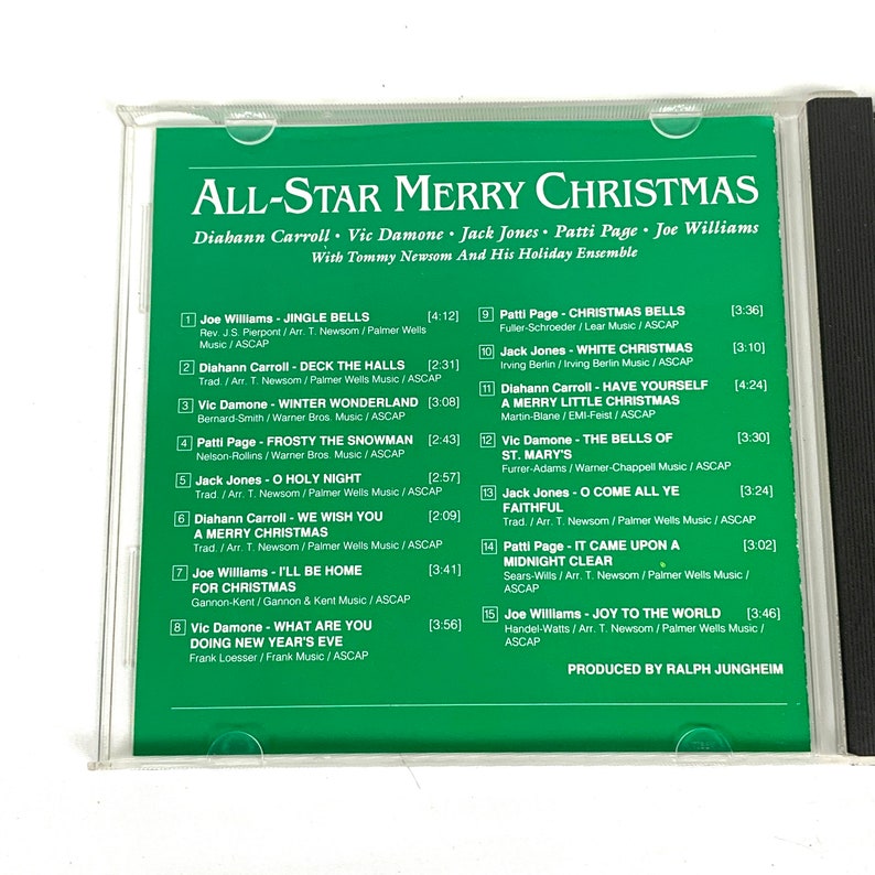 Vintage All Star Merry Christmas CD Various Artists Christmas Music ...