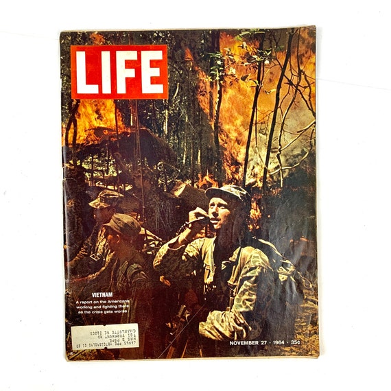 1964 Life Magazine Cover Vietnam