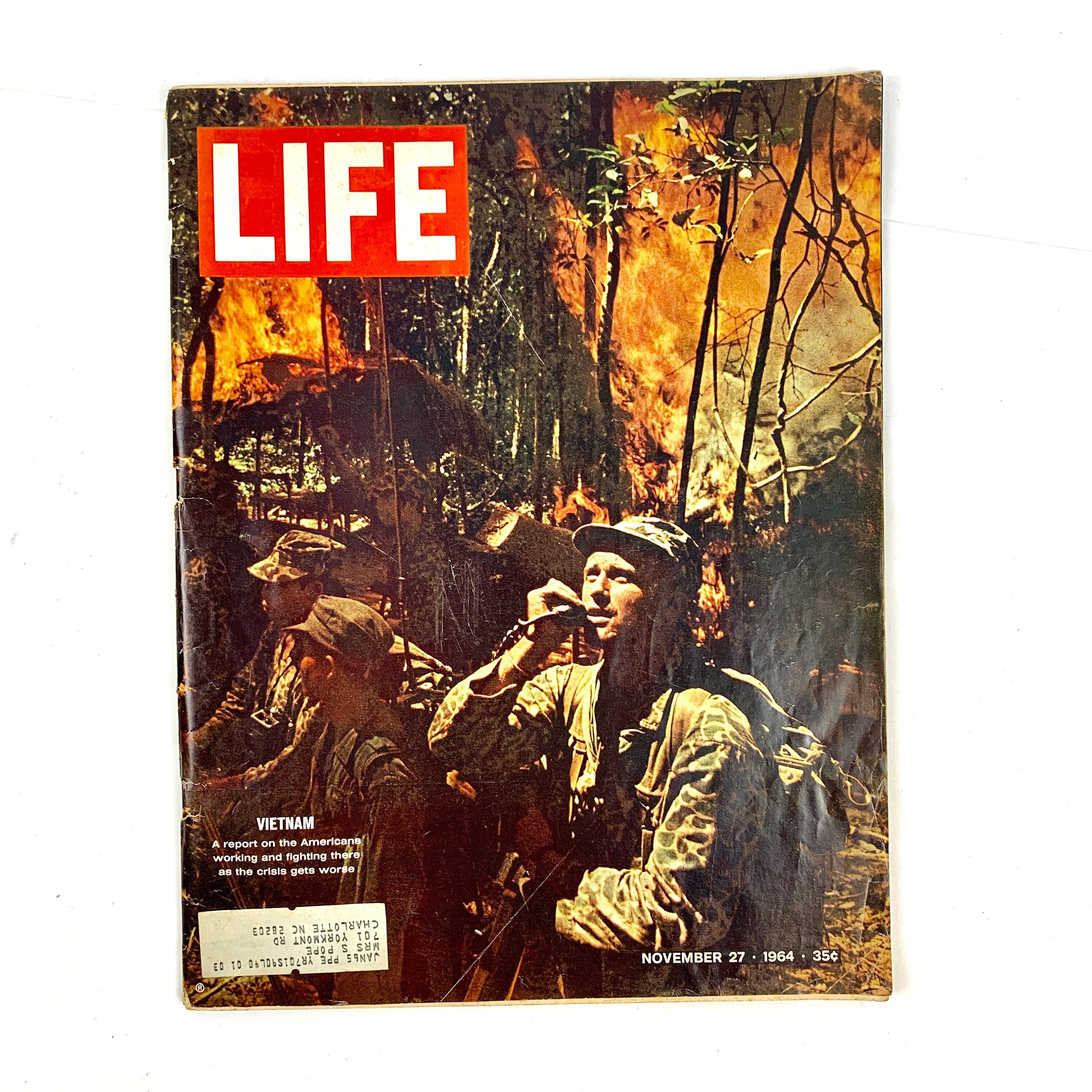 LIFE Magazine November 27 1964 American Soldier in Vietnam - Etsy