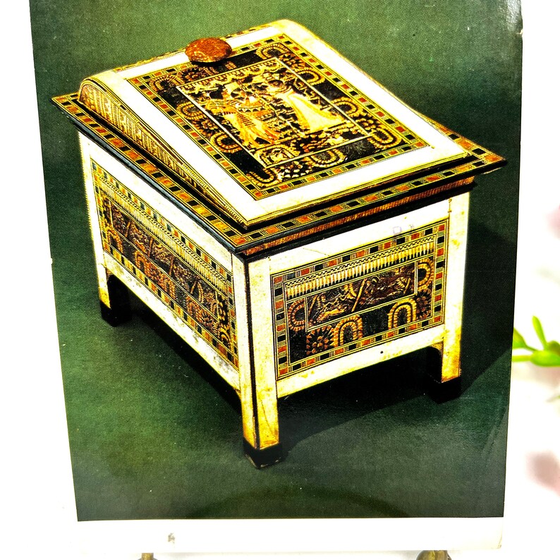 Tutankhamun Painted Chest Postcard: National Gallery of Art, Thomas ...