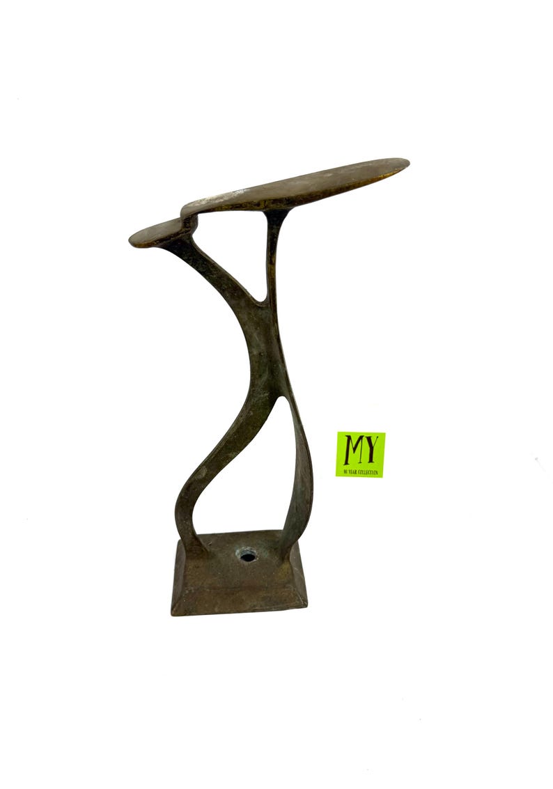 Antique Cast Iron Cobbler Shoe Stand Industrial Tool Sculpture ...