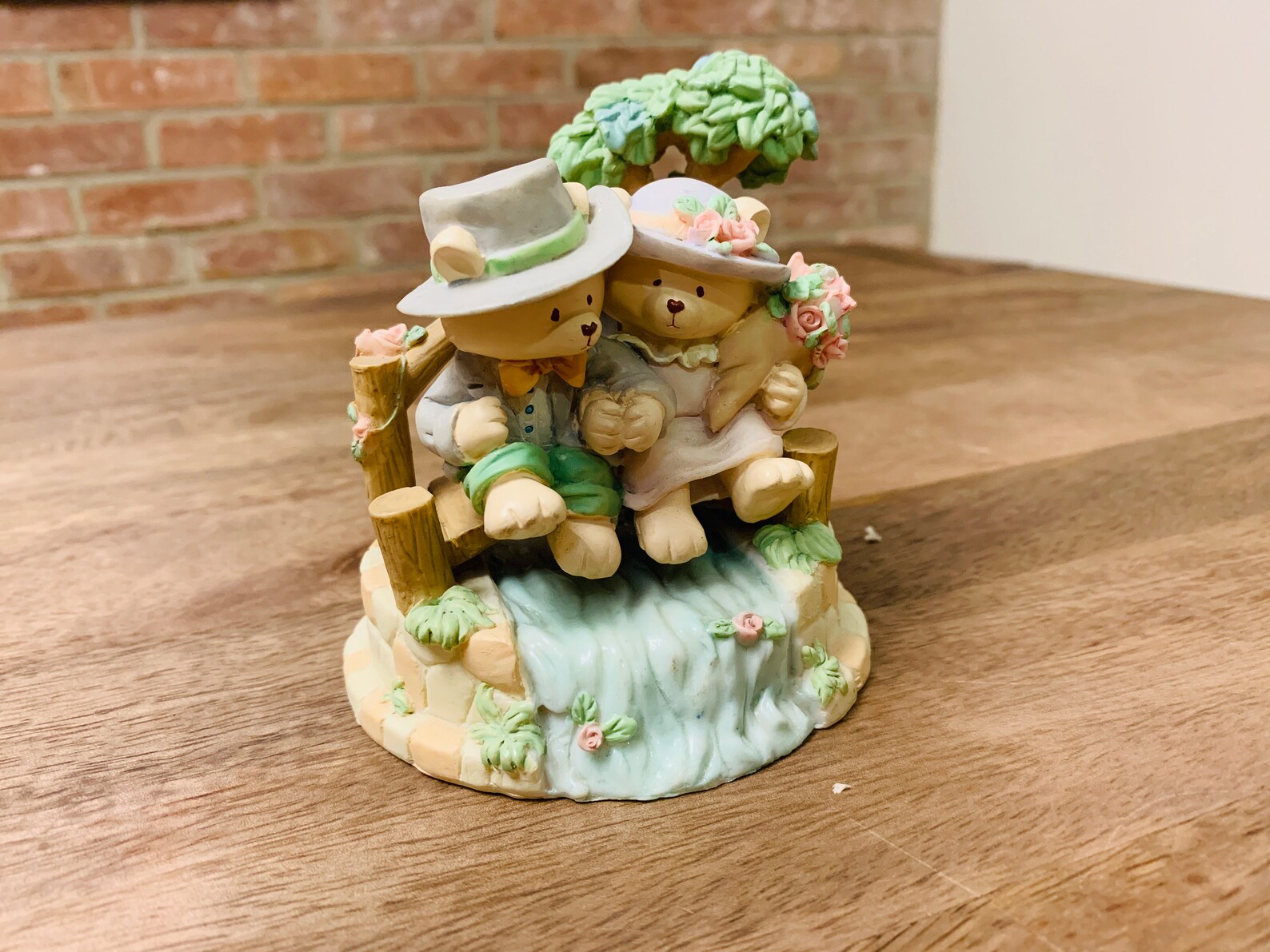 Vintage Bear Figurine Resin Figurine Collectible Bear - Etsy