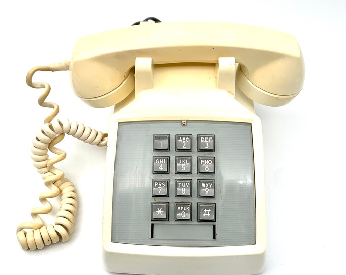 Vintage Bell System Western Electric Touchtone Telephone 2500D Prop ...