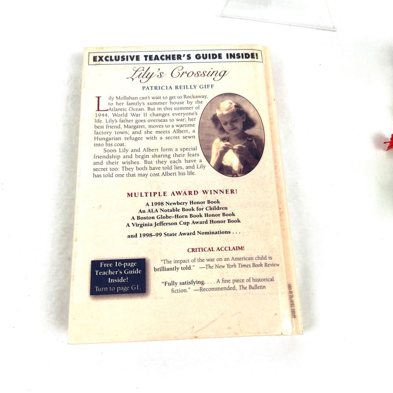 1999 Lily's Crossing - Exclusive Teacher's Edition - by Patricia Reilly ...