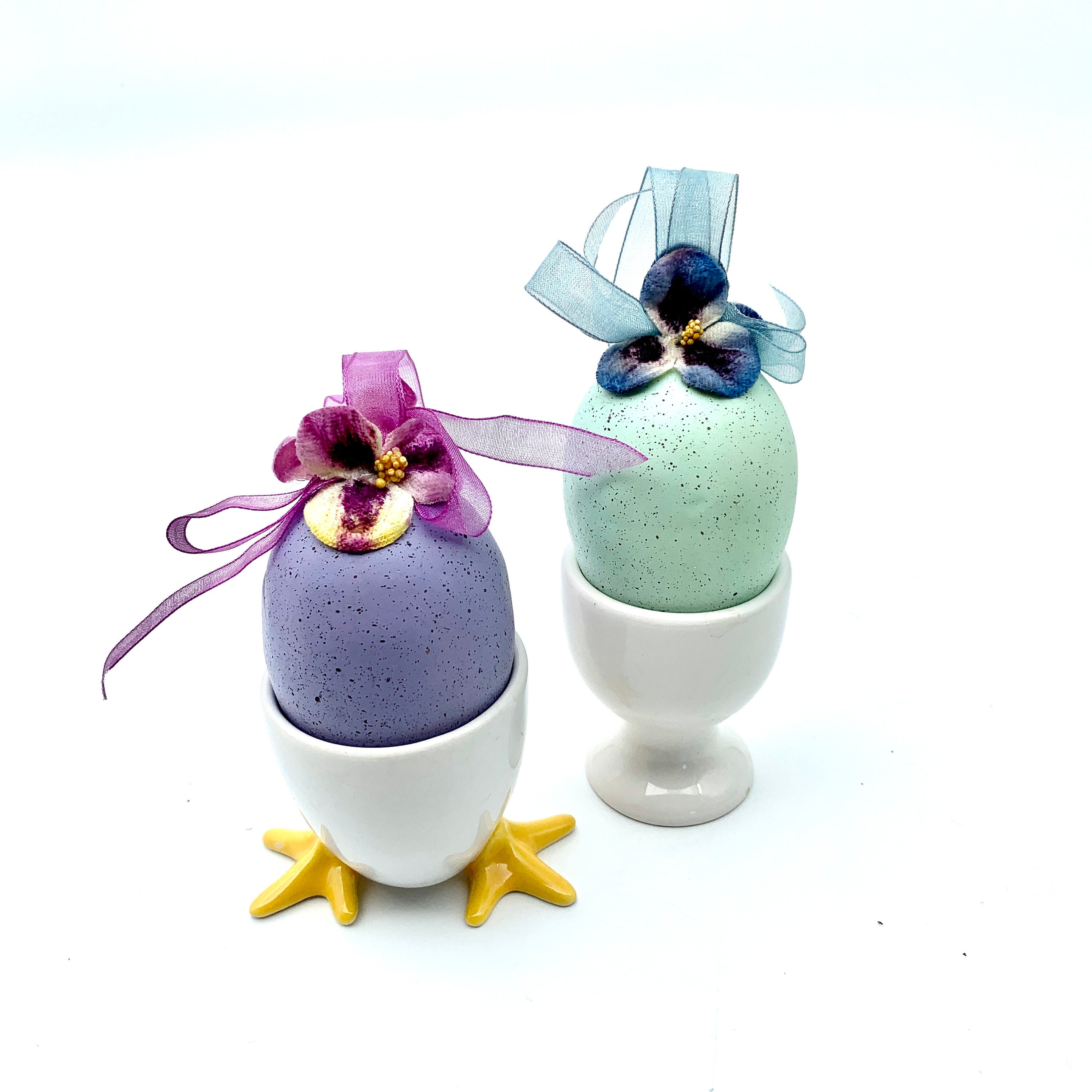 Collectibles Art & Collectibles Easter Decor Chicken Feet Egg Cup ...