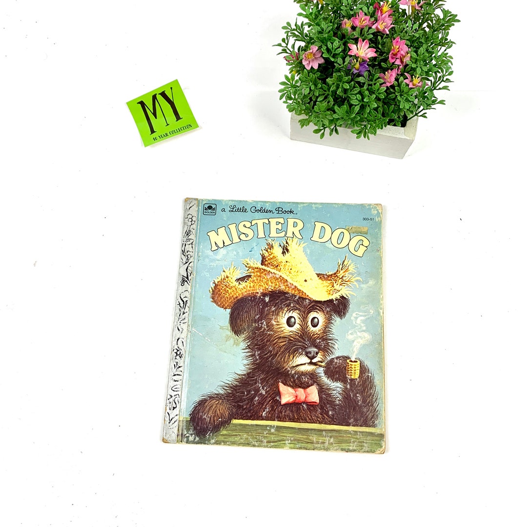 1980 Mister Dog A Little Golden Book Classic by Margaret Wise Brown ...