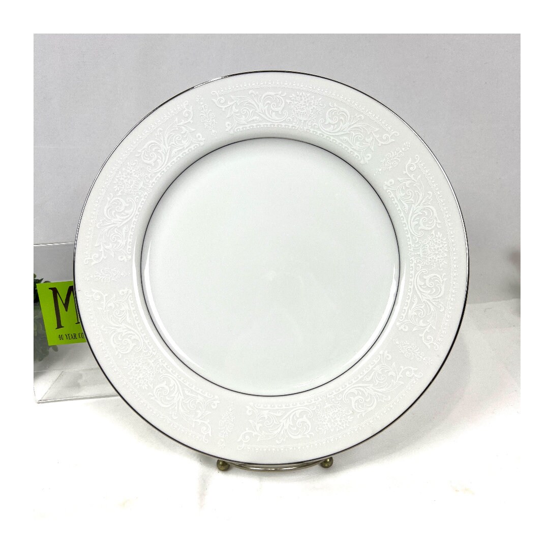 Vintage American Limoges - Lace Bouquet Platinum Trim - Salem Heritage ...