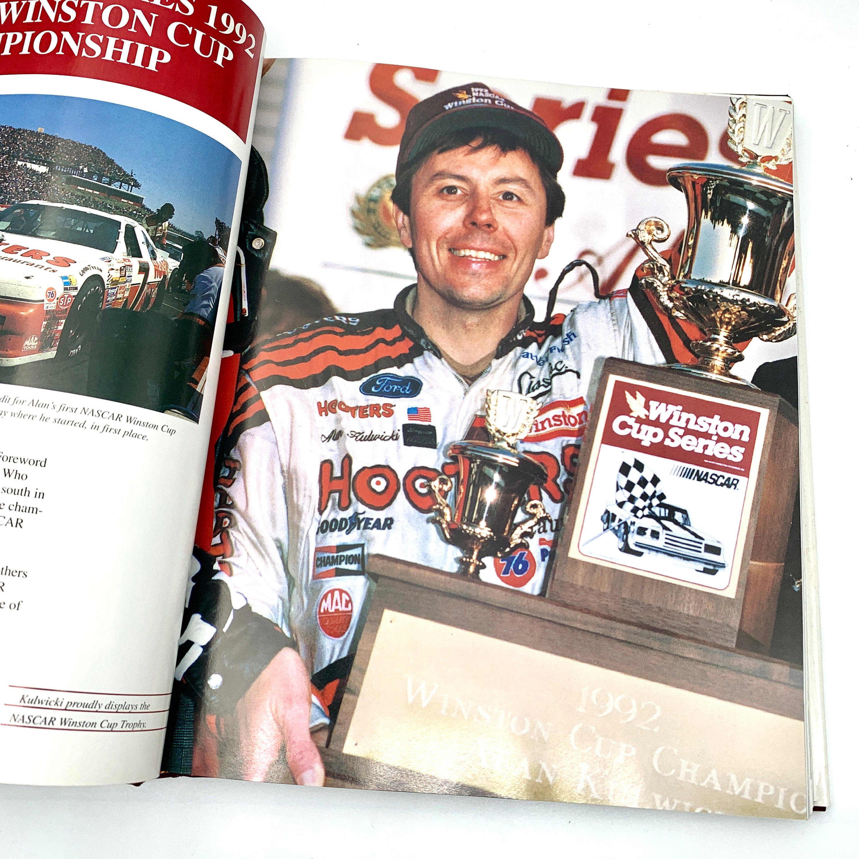 NASCAR Winston Cup 1992 by UMI Publications Hardcover Book - Etsy
