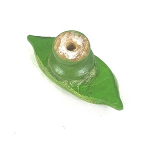 Vintage Small Wooden Drawer Pull Green Peas in the Pod Drawer Knob Restoration Small Cabinet ...