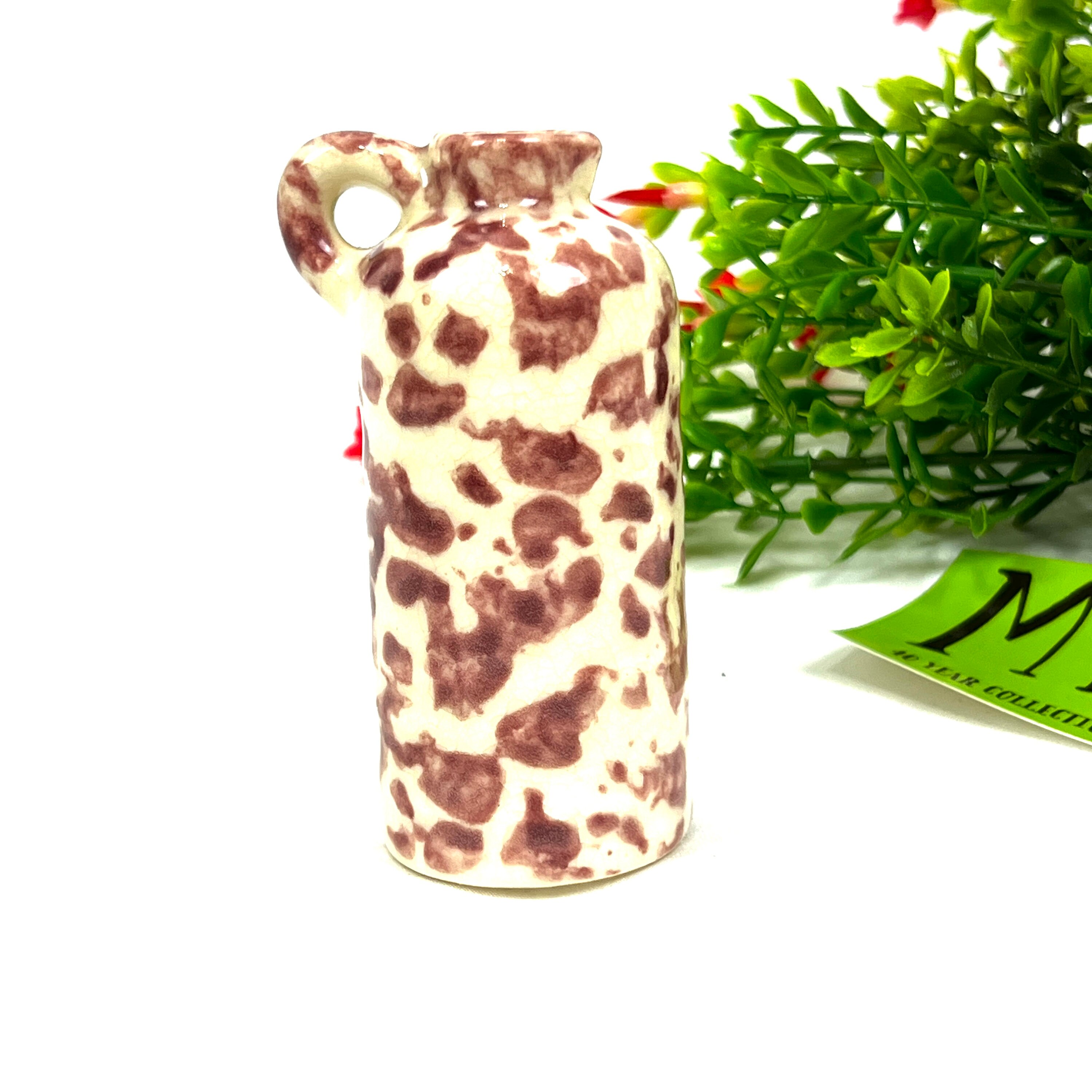 Vintage Mohawk Liquer Sponge Mini Pink and Beige Jug Home Decor Vintage ...