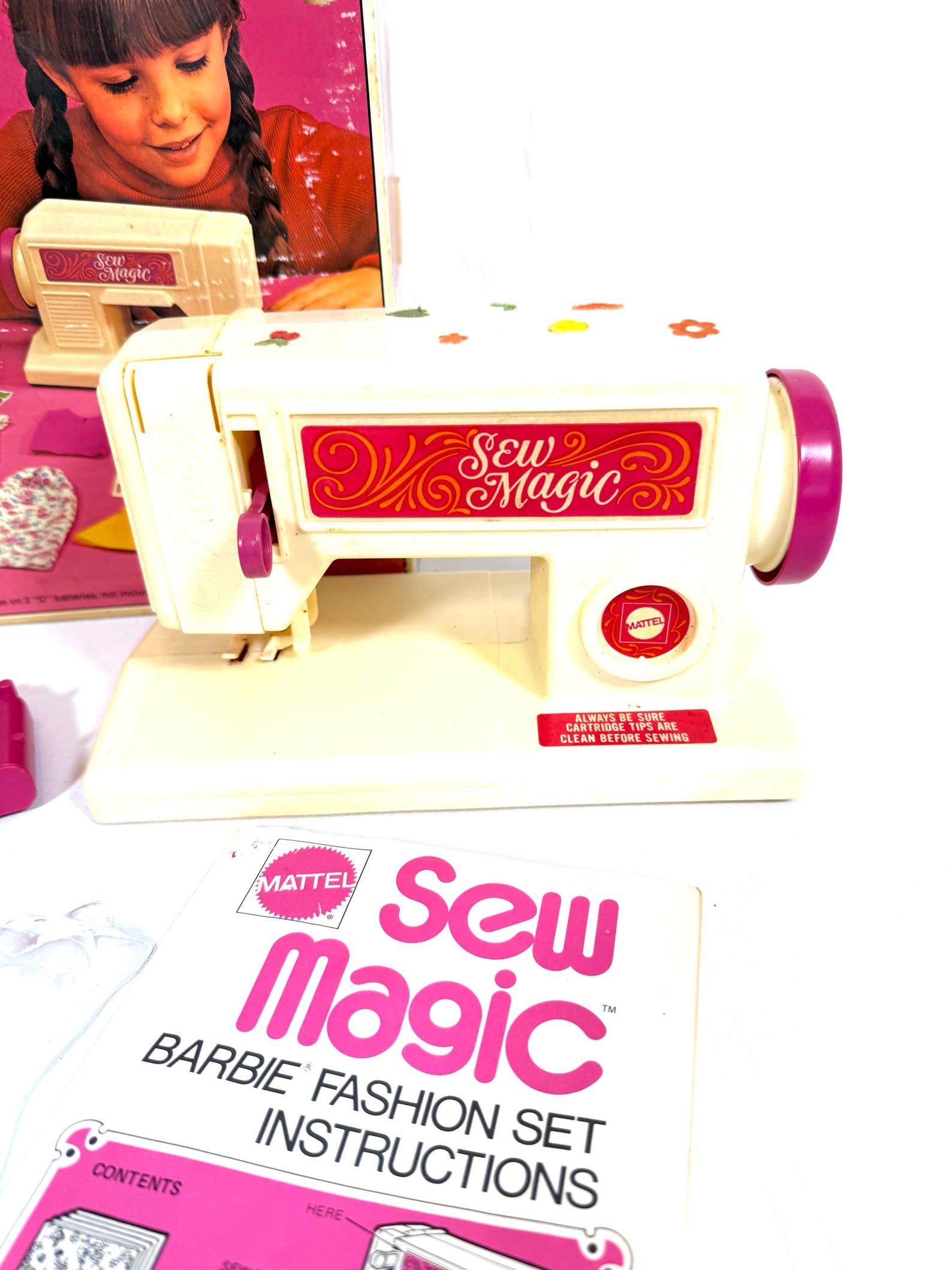Vintage Mattel Sew Magic Barbie Fashion Set Sewing Machine Kit 1973 - Etsy
