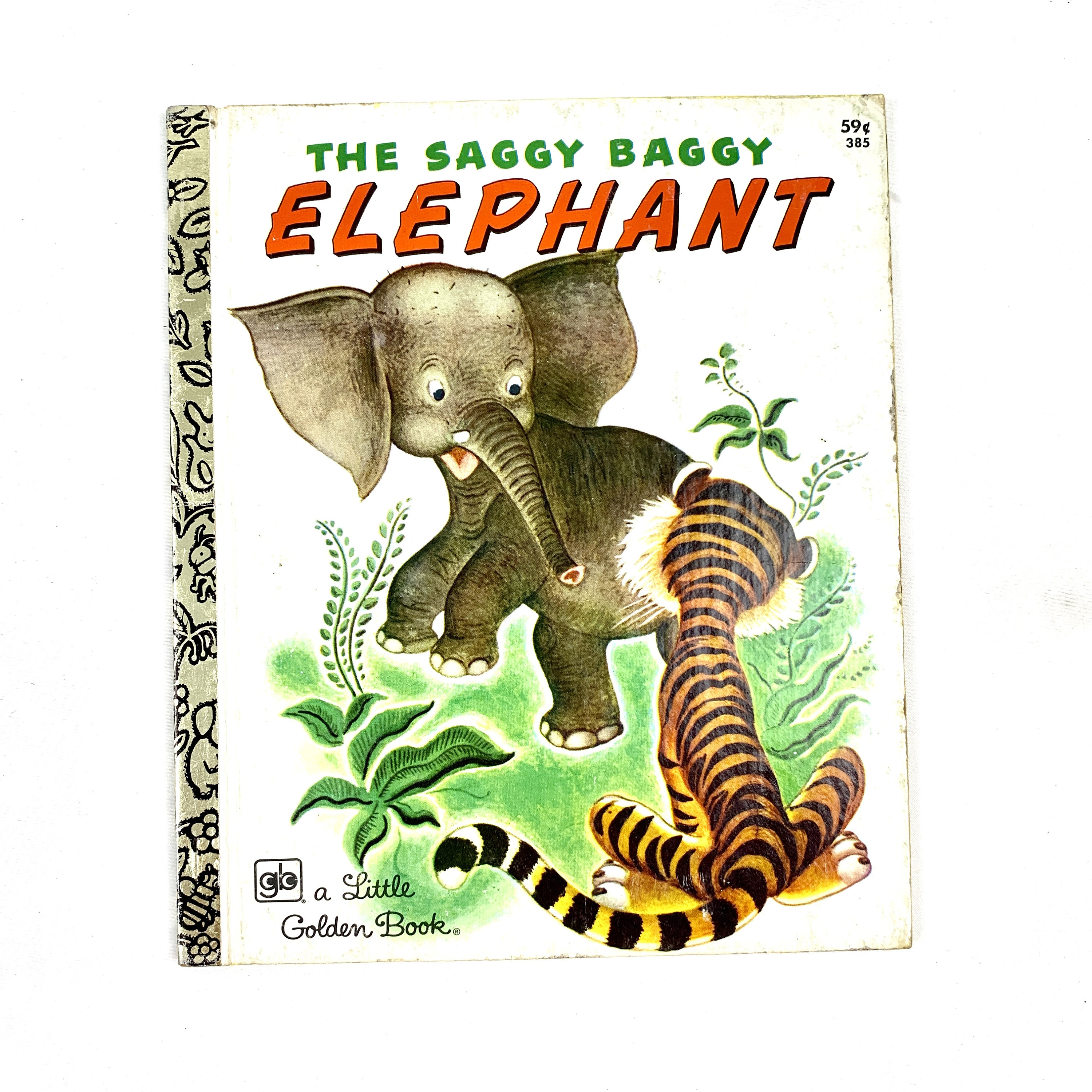 1978 the Saggy Baggy Elephant A Little Golden Book Classic by - Etsy ...