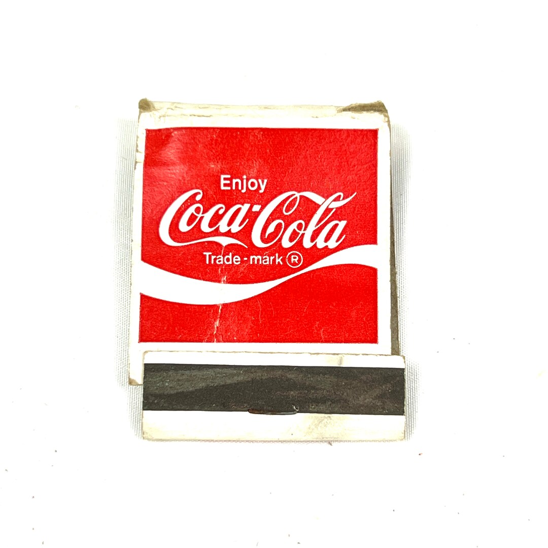 Vintage Coca Cola It's the Real Thing Matchbook, Collectible Tobacciana ...