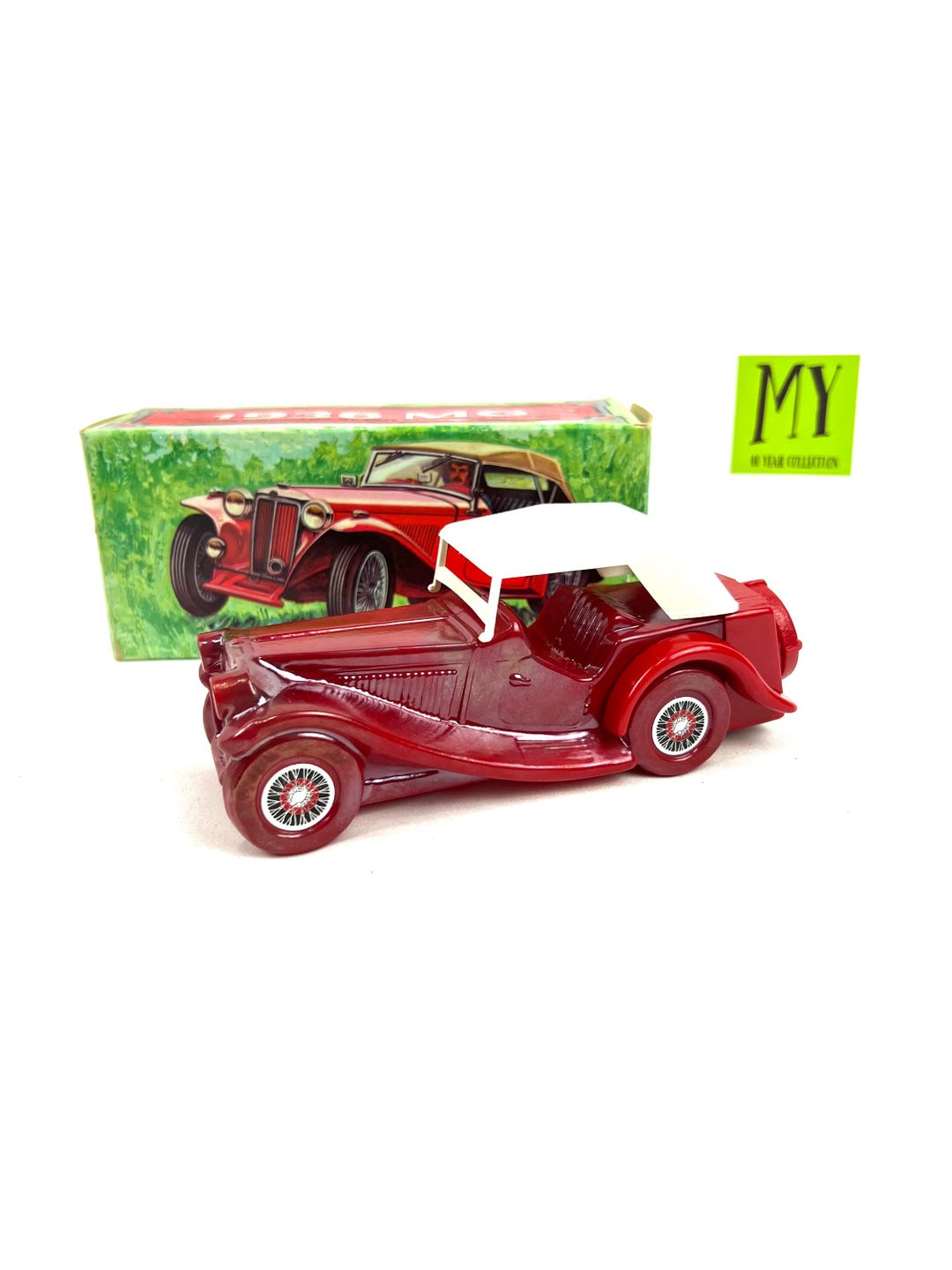 Vintage Avon Car Cologne Bottle - FULL - 1936 MG Wild Country Avon ...