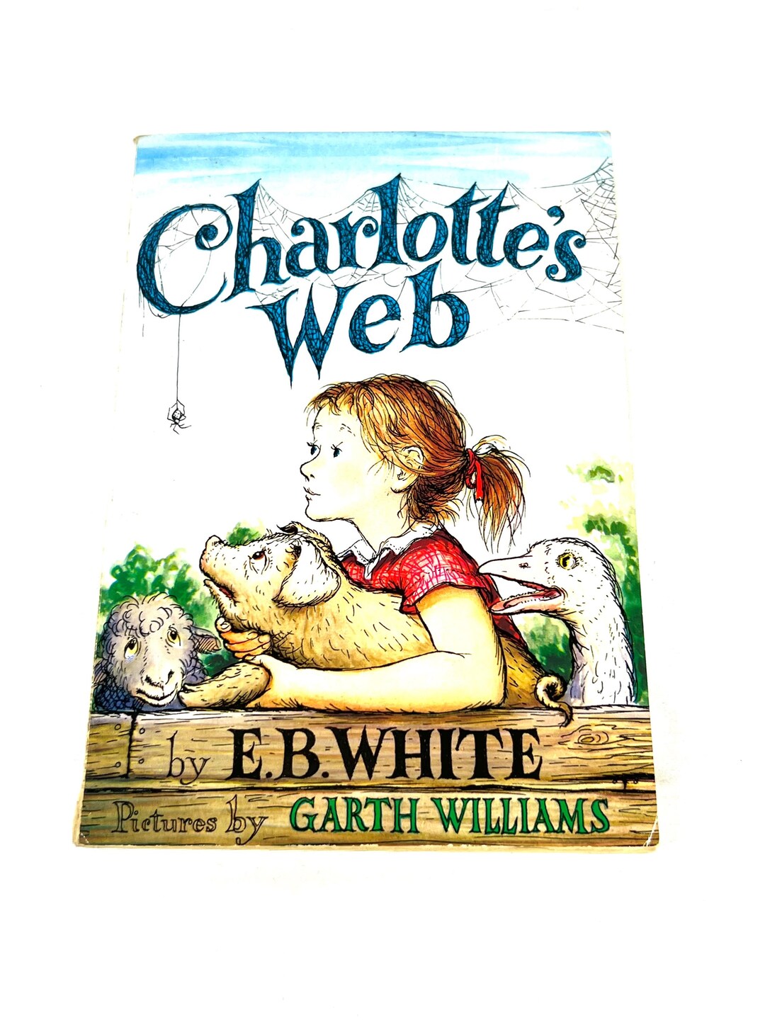 Vintage Charlotte's Web Book by E.B. White, Garth Williams ...