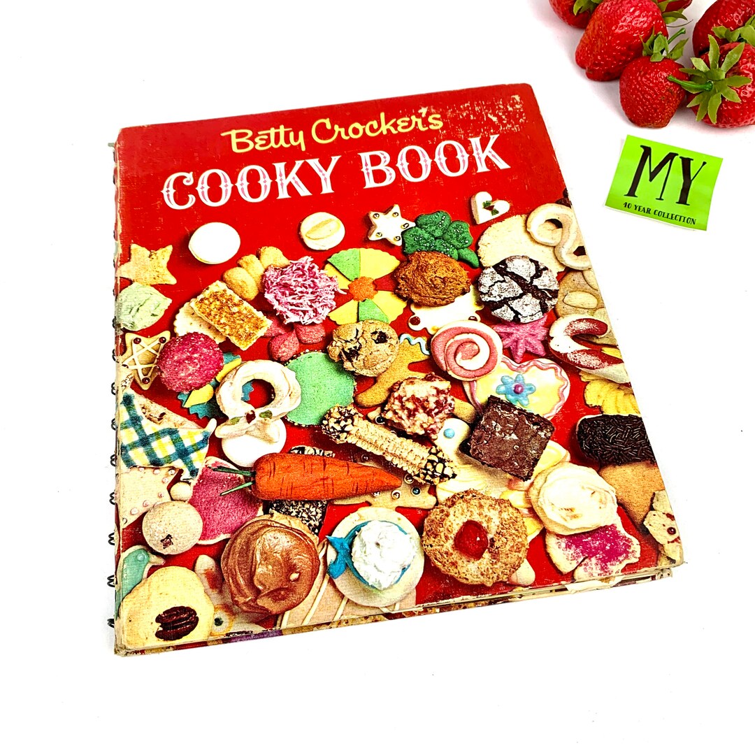 1963 Collectible Betty Crocker's Cooky Book Loved With Wear Spiral ...