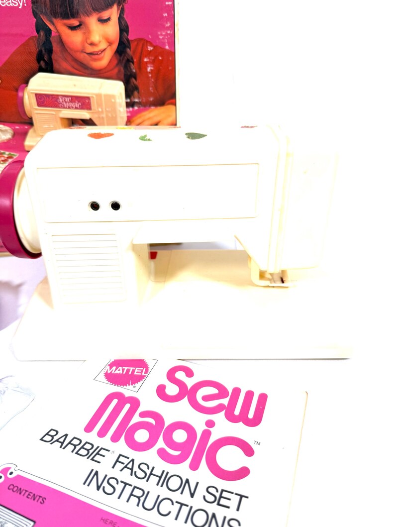 Vintage Mattel Sew Magic Barbie Fashion Set Sewing Machine Kit 1973 - Etsy