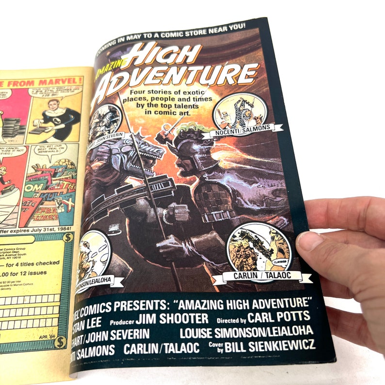 Vintage Marvel Comic, Kull A Plague Unending, Number 5, 1984 Comic ...