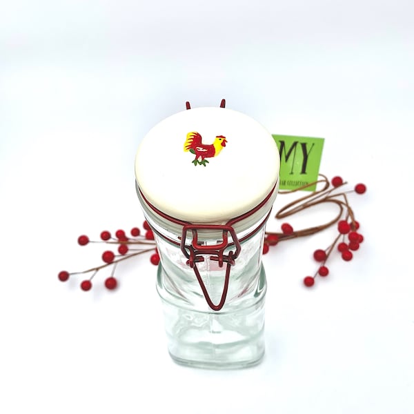 Ceramic Chicken Canisters - Etsy