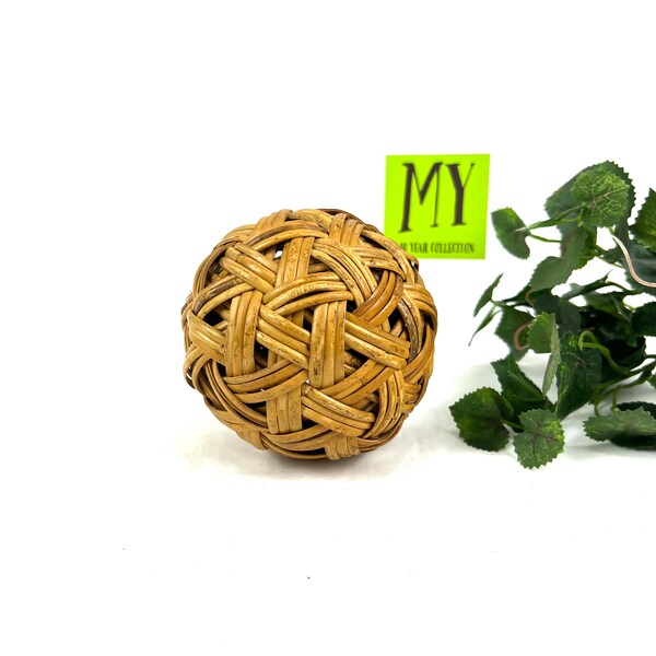 Rattan Balls - Etsy
