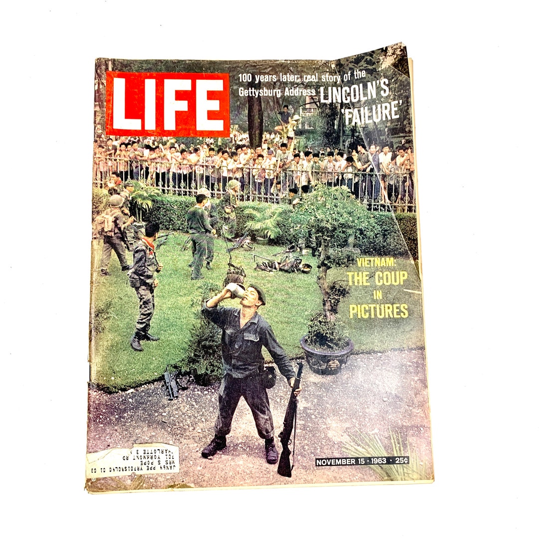 LIFE Magazine November 15, 1963 Vietnam Coup in Pictures Birthday Gift ...